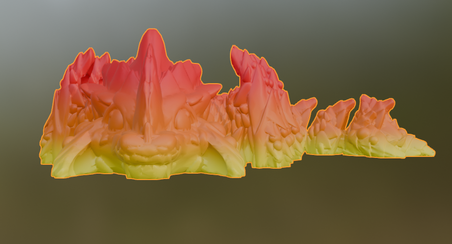 3D Printed Dune Striker Baby Dragon (10-12 inches) – Bookwyrms Trove